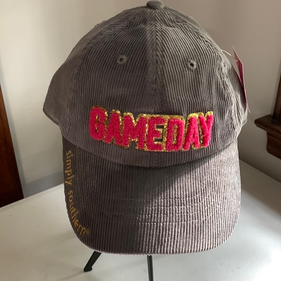 Simply Southern | Accessories | Copy Simply Southern Game Day Hat Gray ...